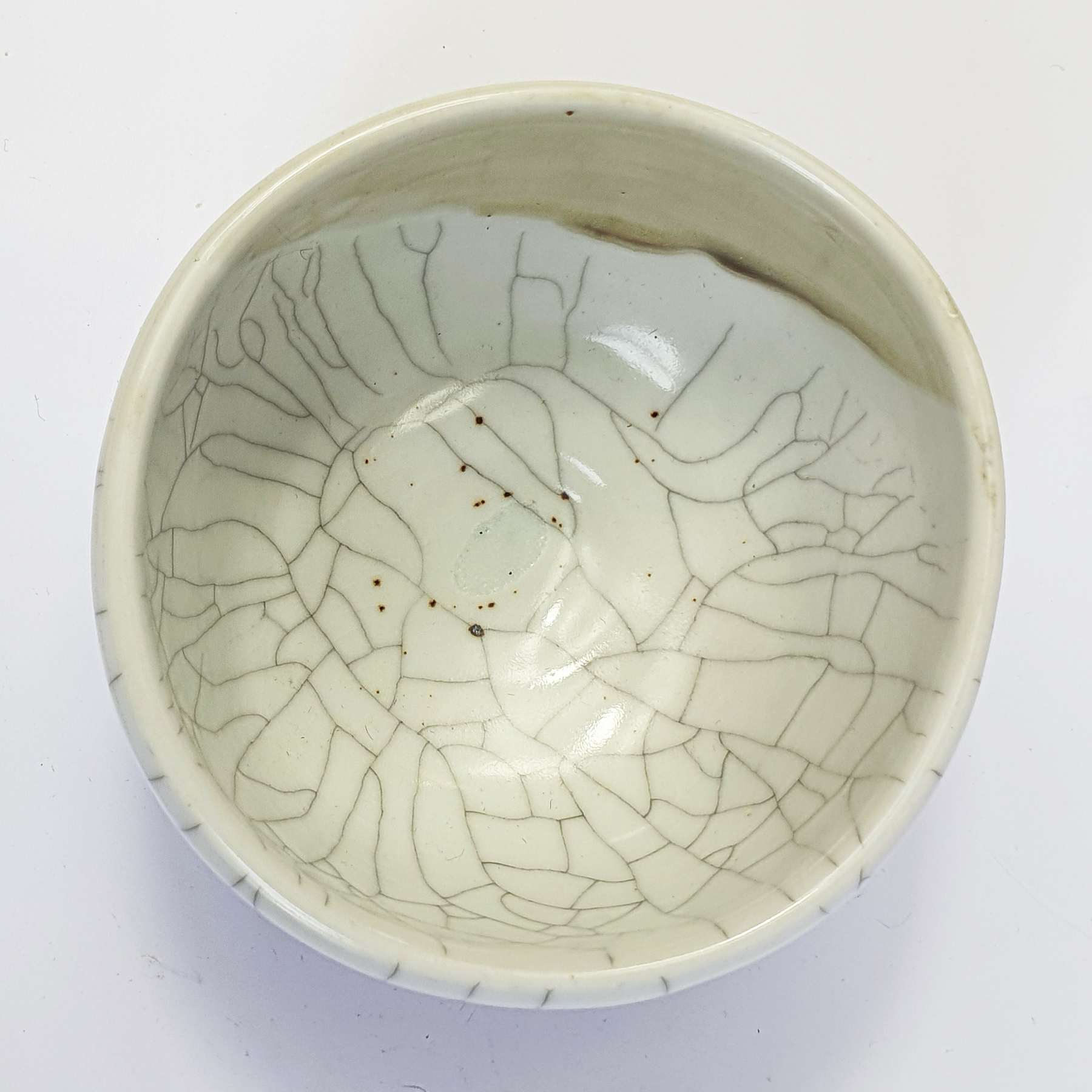 Ceremonial Matcha Bowl- 'Leaching' Handmade Japanese Bowl