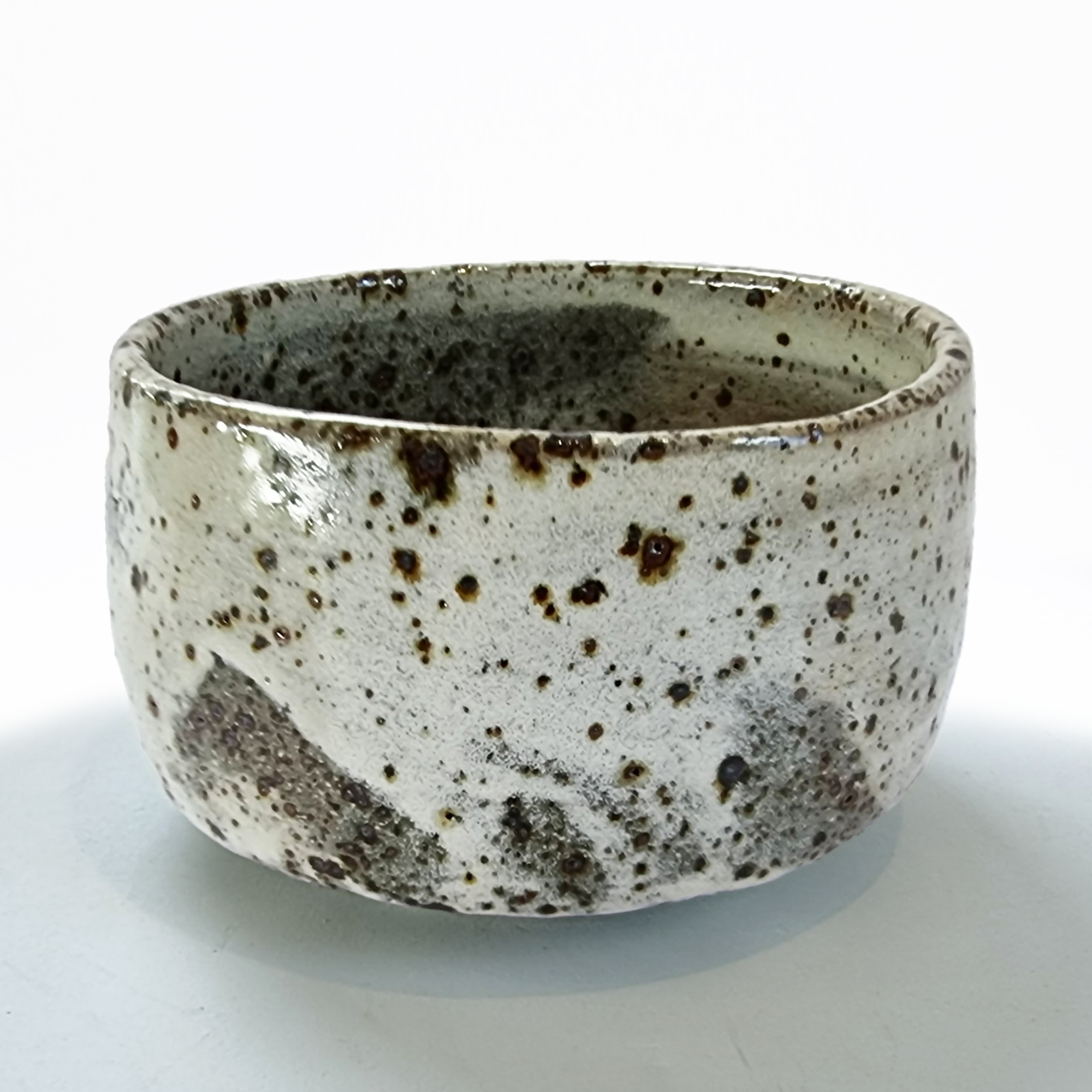 Ceremonial Matcha Bowl- 'Mountain Blizzard' Japanese Matcha Bowl