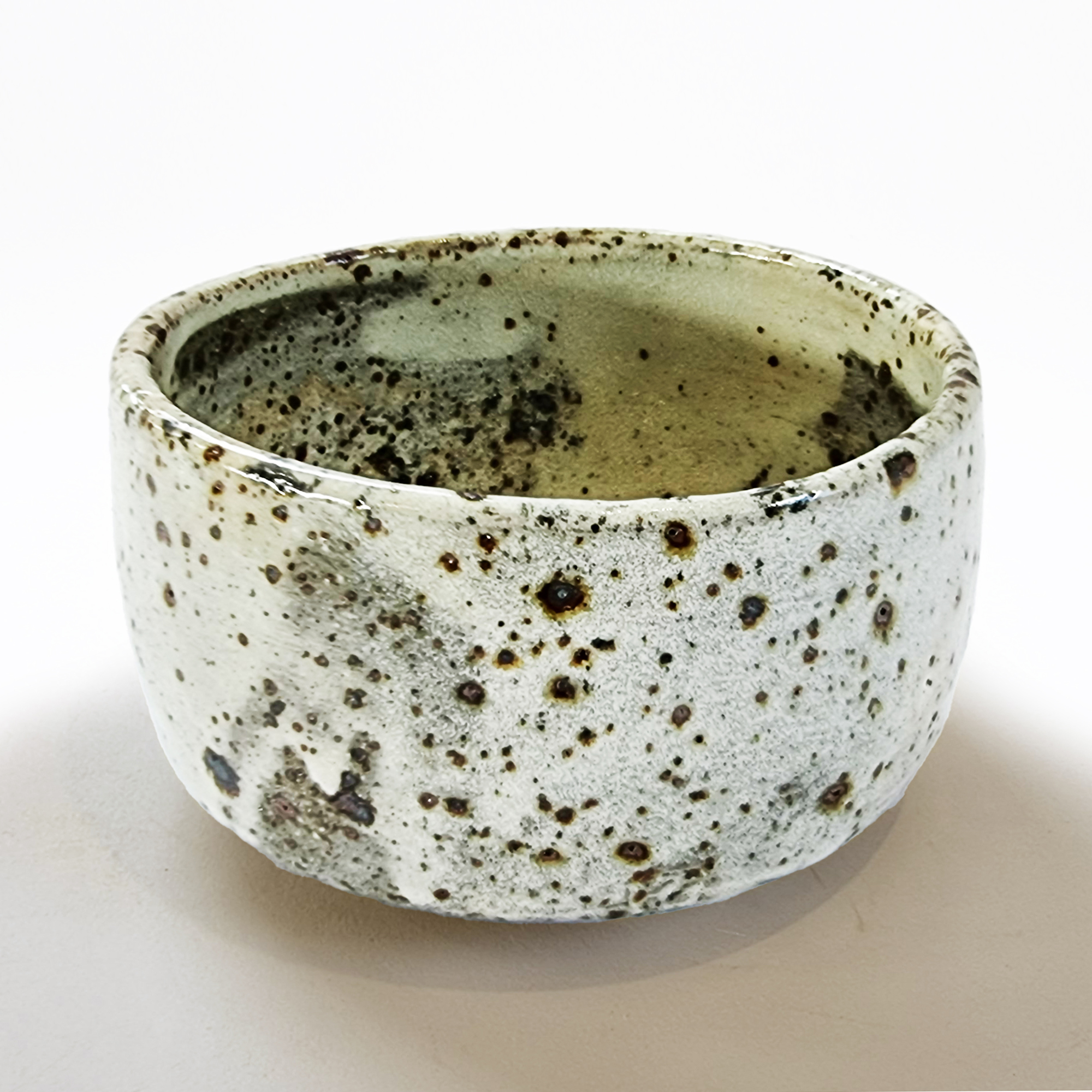 Ceremonial Matcha Bowl- 'Mountain Blizzard' Japanese Matcha Bowl