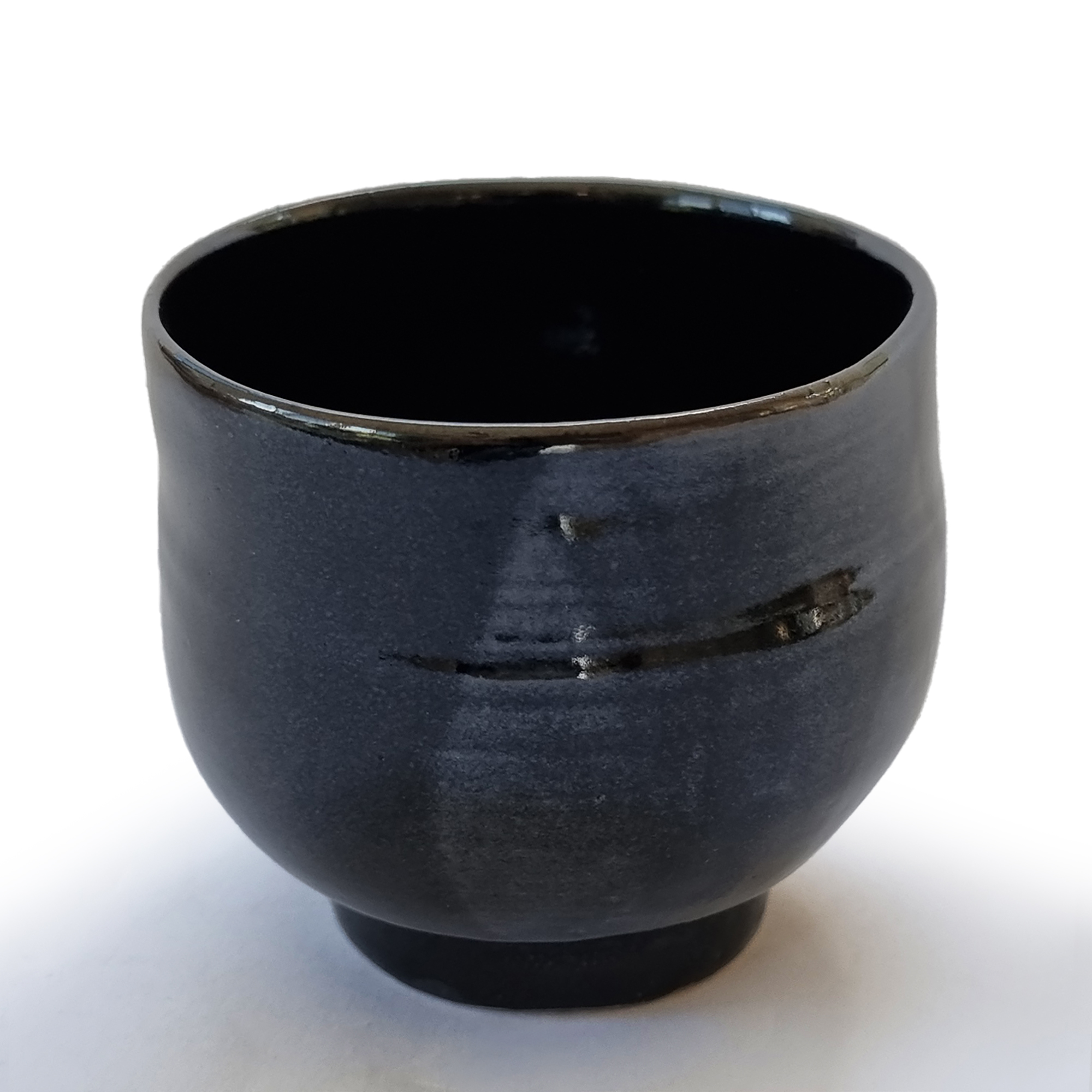 Ceremonial Matcha Bowl 'Oval Crow' Matcha Bowl