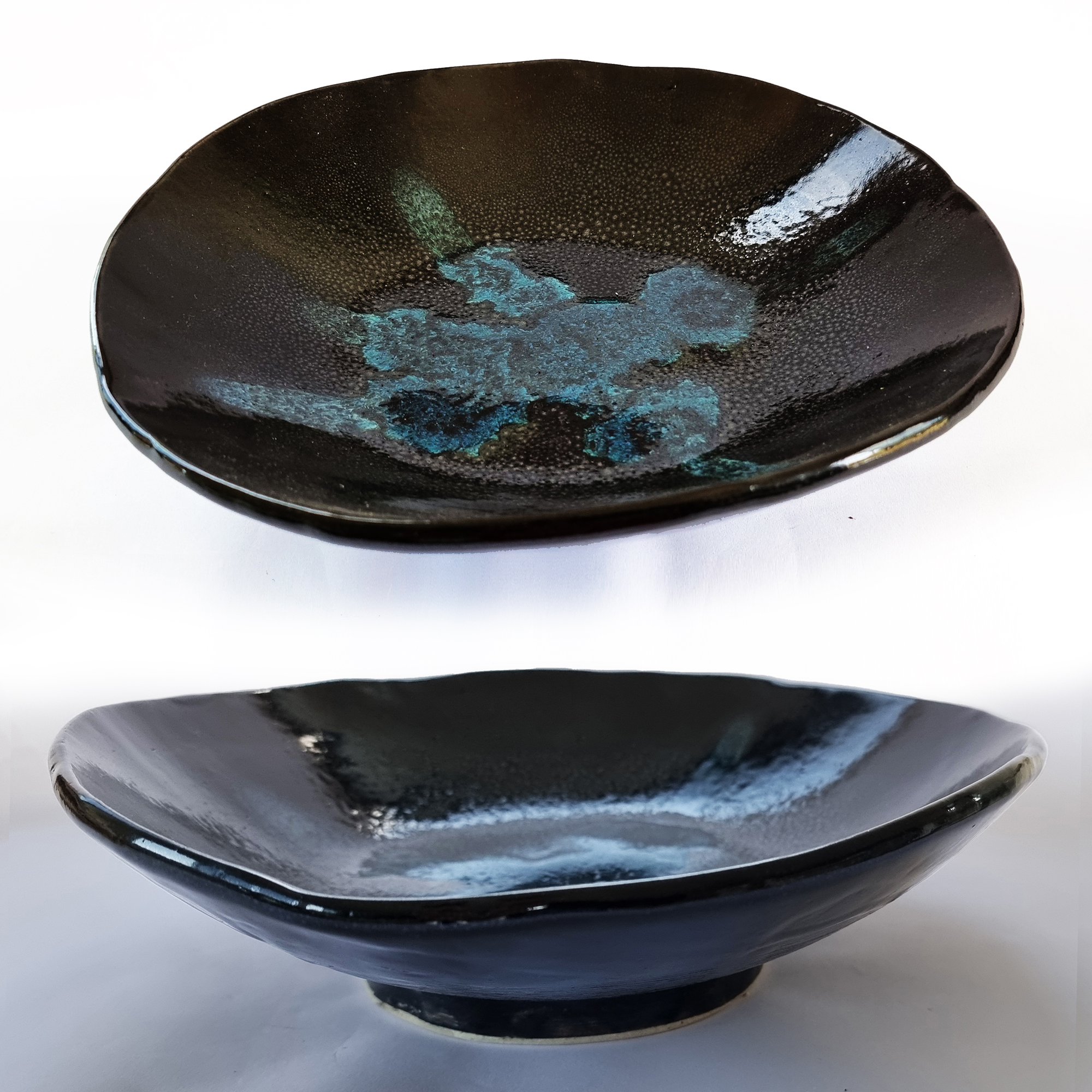 "Splat' Japanese Style Large Dish