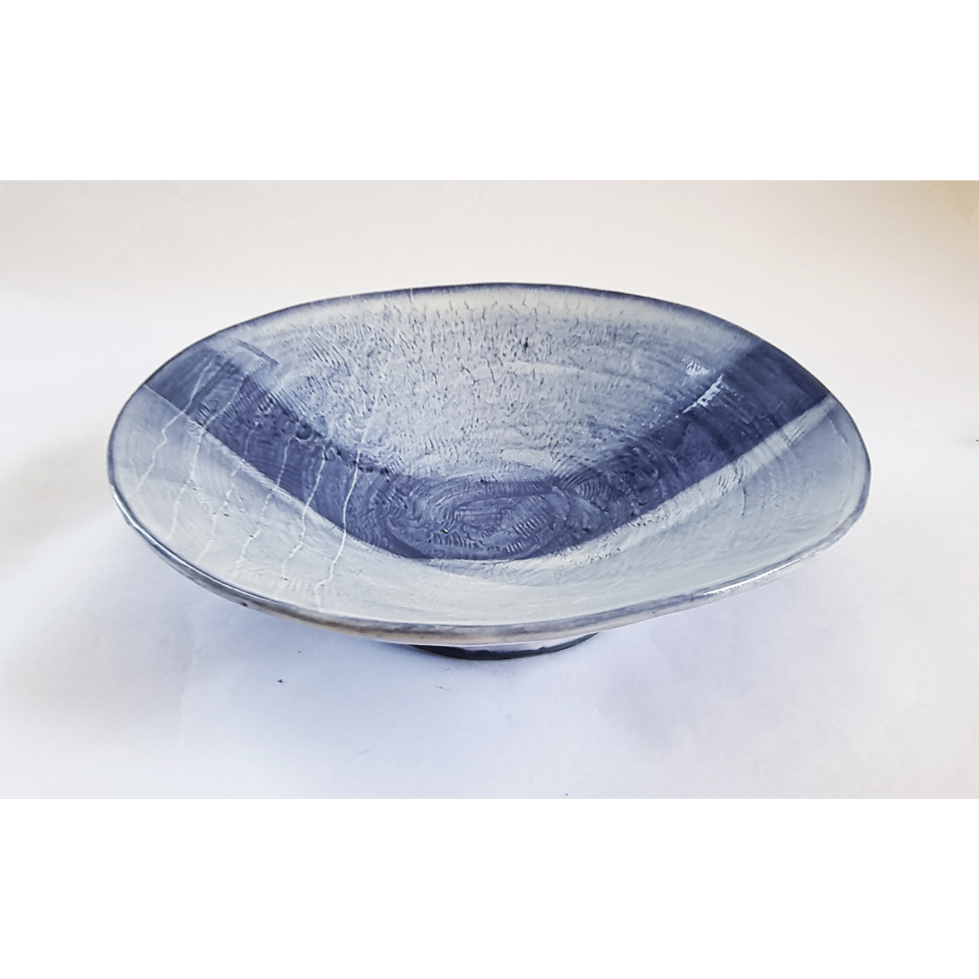 "Valley of Waves' Japanese Style Deep Dish