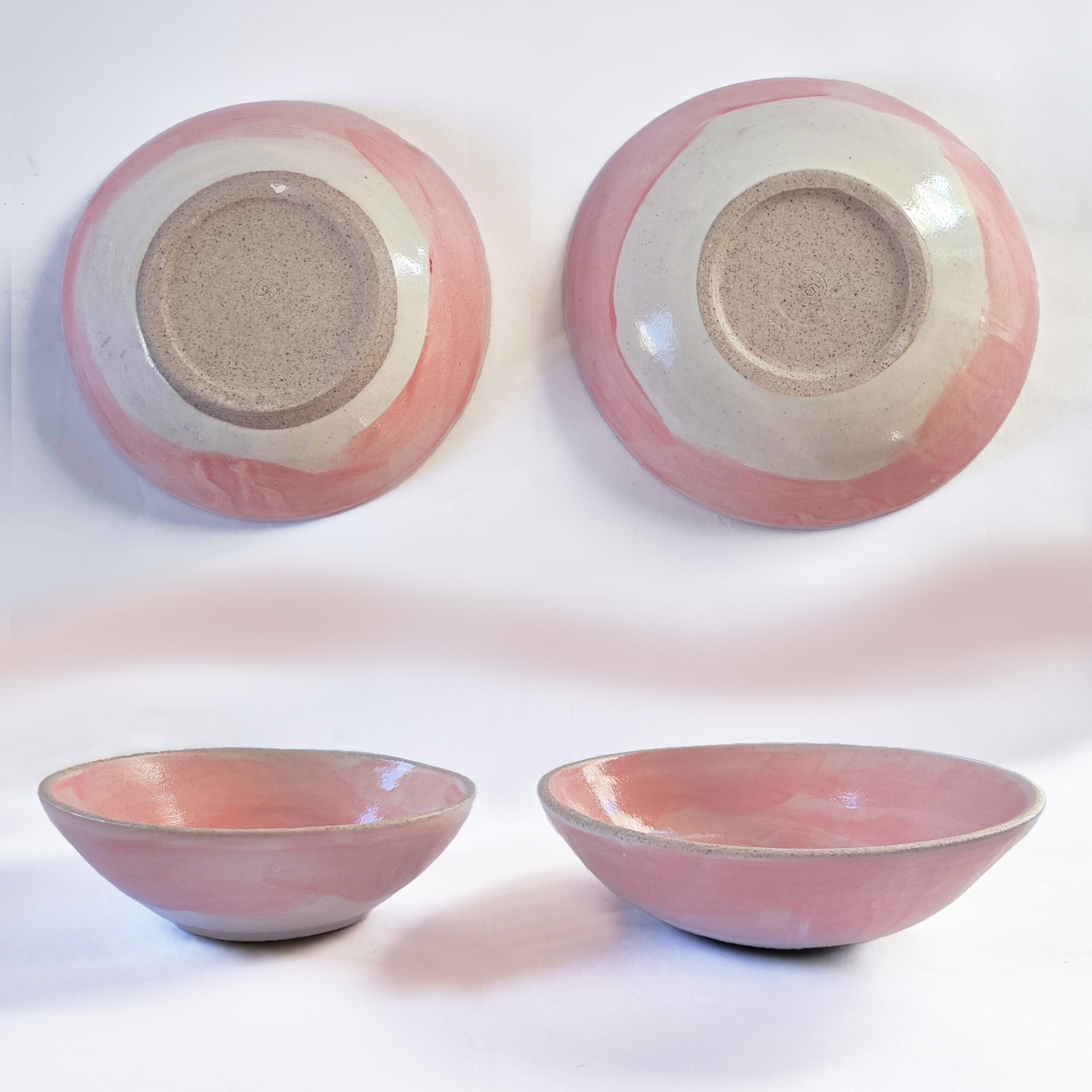'Rustic Pink' Set of Izakaya Style Bowls Handmade by EKO