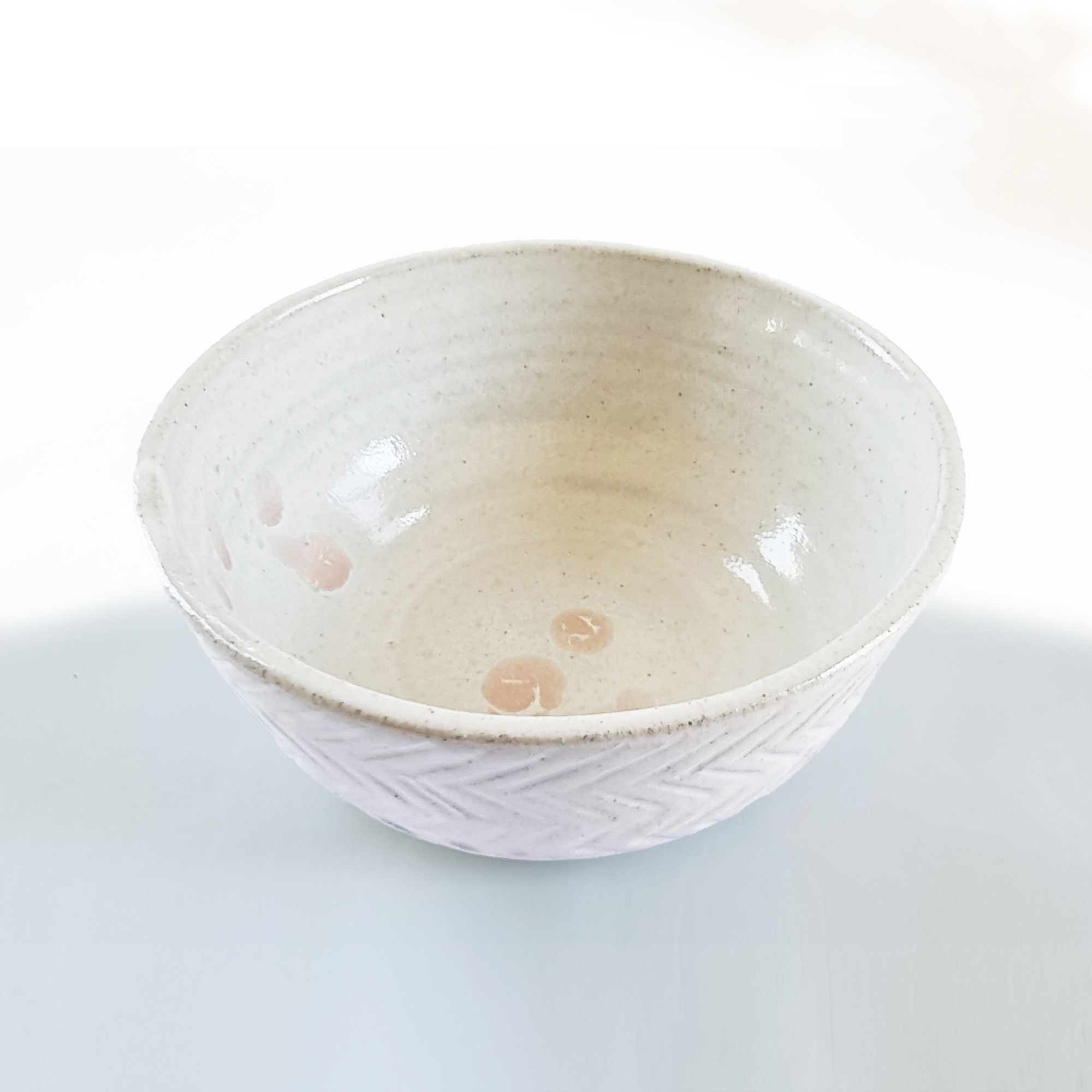 'Herringbone' Medium Japanese Style Bowl Handmade by EKO