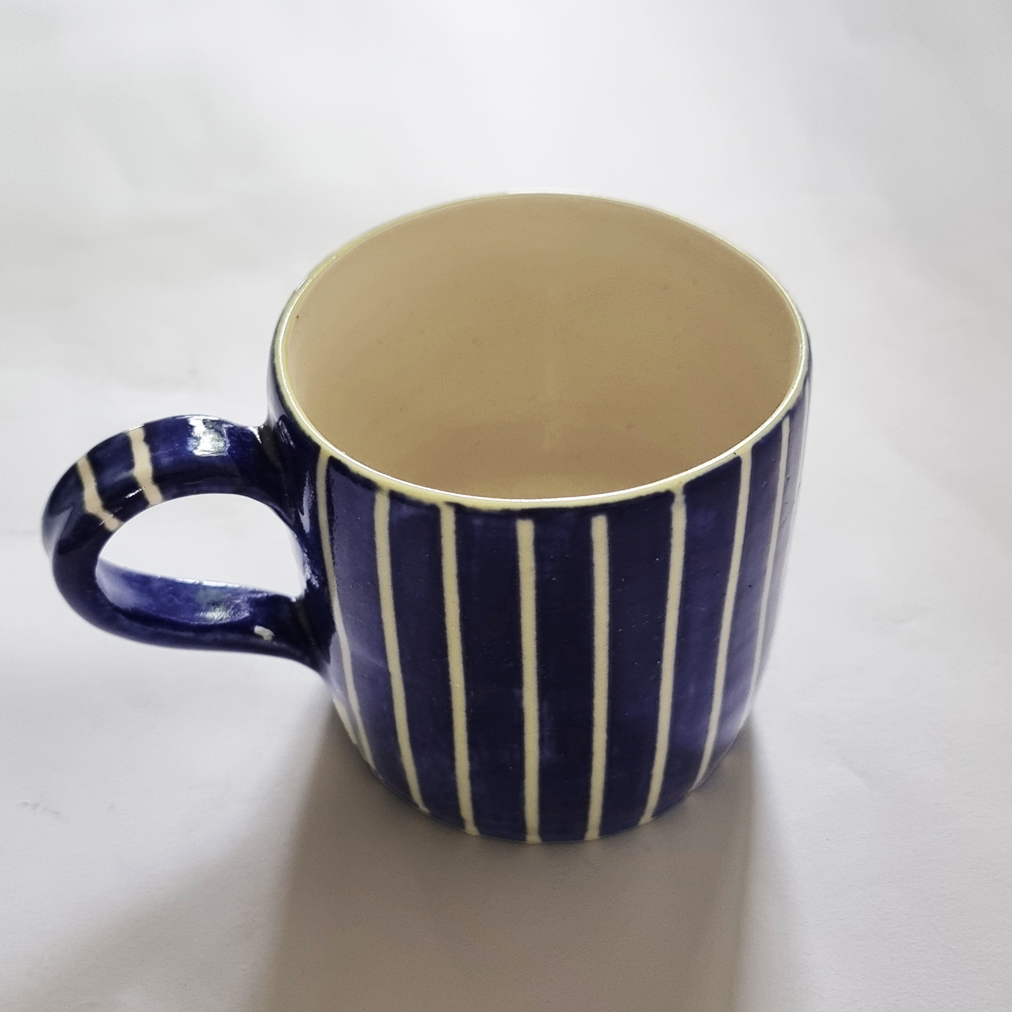 "Stripe Cuppa" Japanese Style Tea Cup/mug