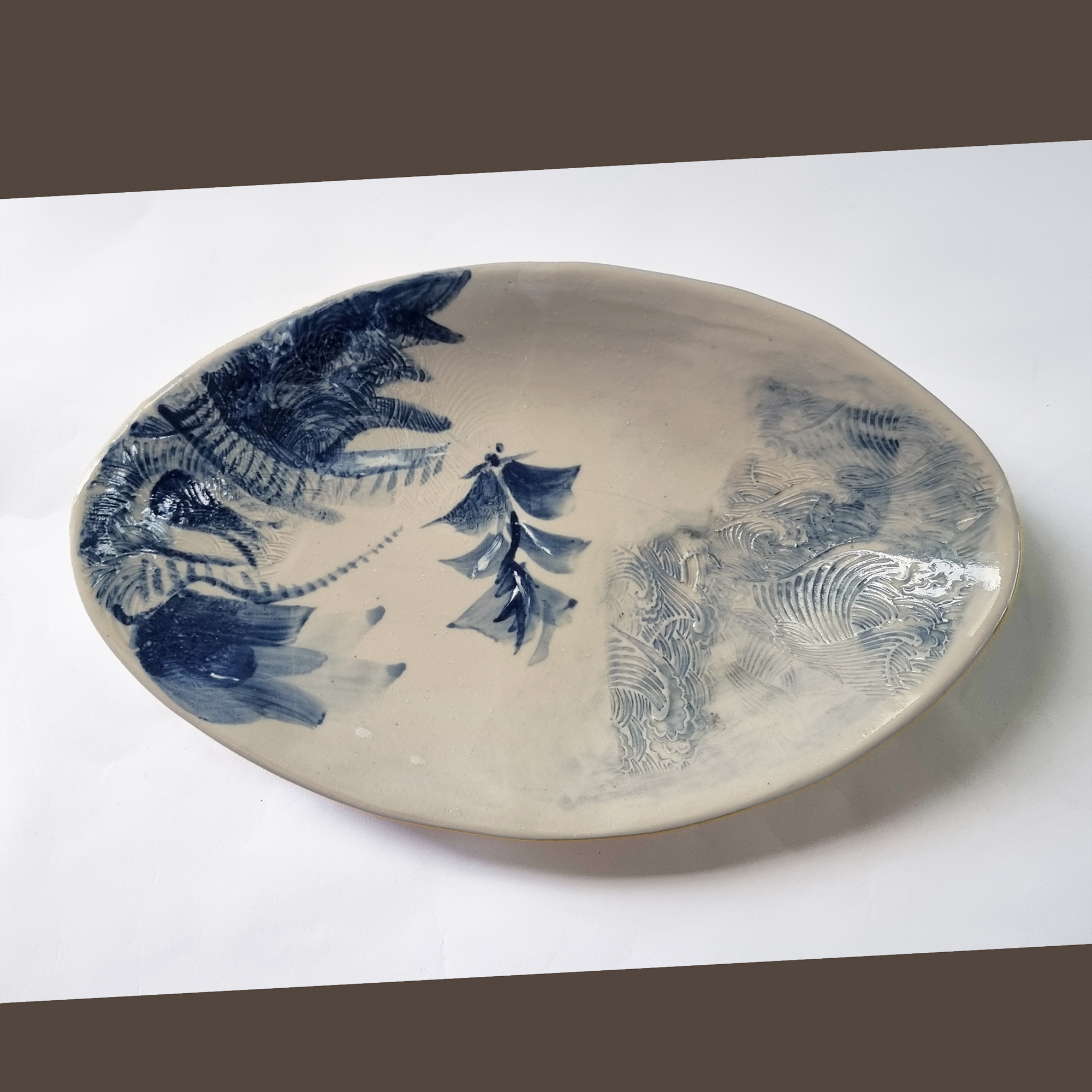 "Spirit of Sea Forest" Japanese style serving dish by CHICACO